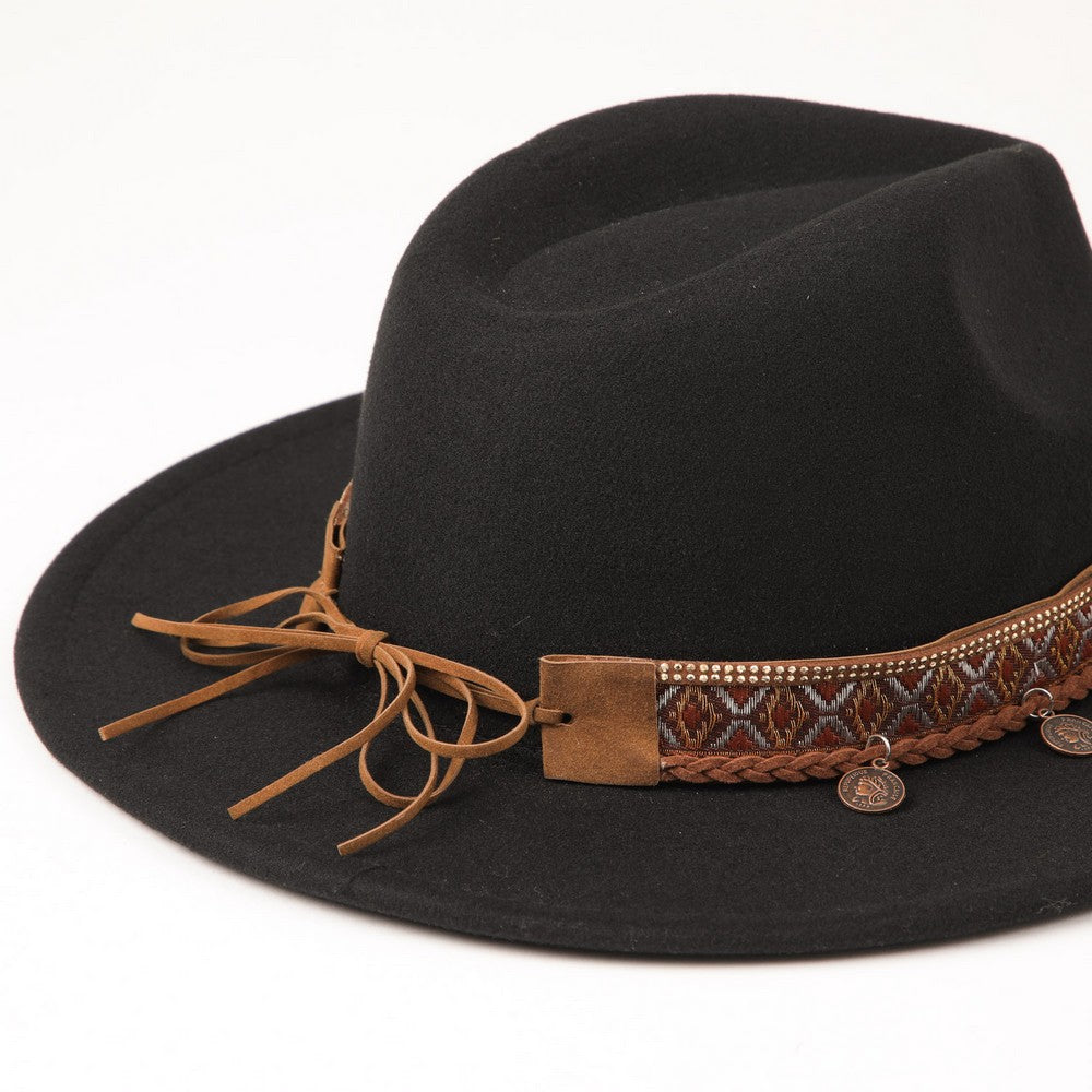 Sombrero Paul Negro Humana – Humana Store Chile