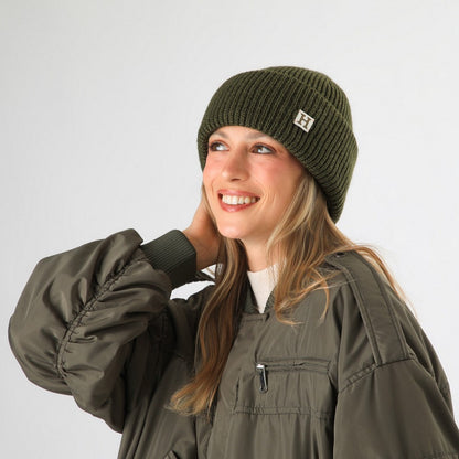 Gorro Lana Rolo Green Humana – Humana Store Chile